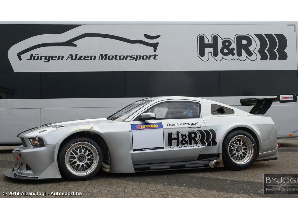 Alzen haalt ex-Marc VDS Racing Ford Mustang GT3 weer van stal ...