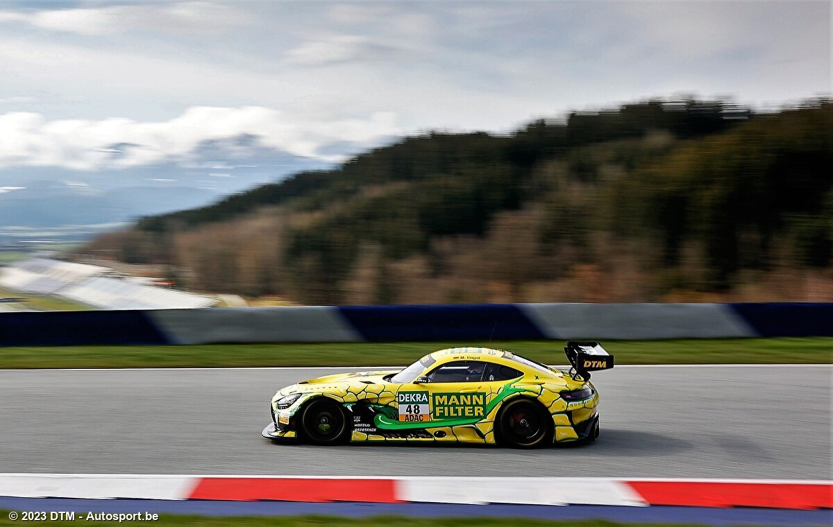 Maro Engel topt DTM testdays - Autosport.be