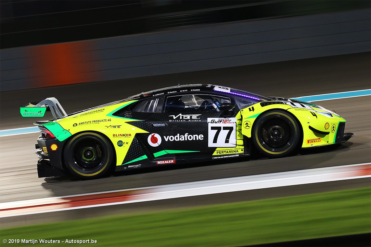 Gulf 12H: Lamborghini vooraan in nachtsessie - Autosport.be