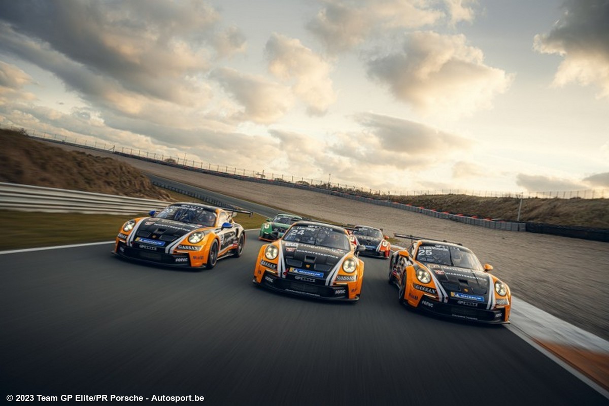 Ghislain Cordeel met Team GP Elite naar de Porsche Mobil 1 Supercup en ...