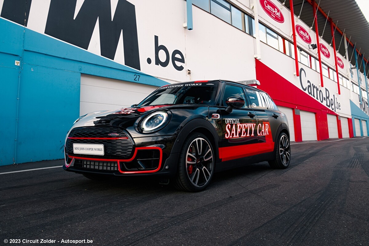 MINI Belux presenteert gloednieuwe Safety Car op Circuit Zolder ...
