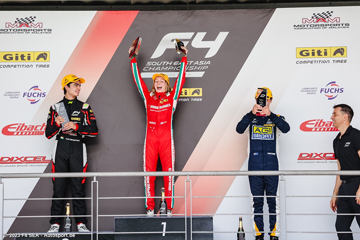 Doriane Pin opgenomen in Mercedes Junior Programma - Autosport.be