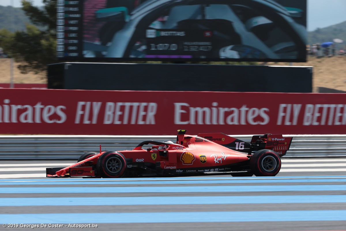 Frankrijk: Mercedes dominant op eerste startrij - Autosport.be