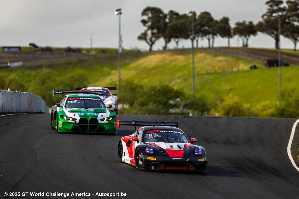 Sonoma: Podium voor Jan Heylen en Alex Sedgwick in GT World Challenge ...