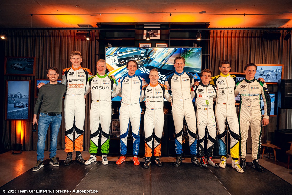Ghislain Cordeel met Team GP Elite naar de Porsche Mobil 1 Supercup en ...