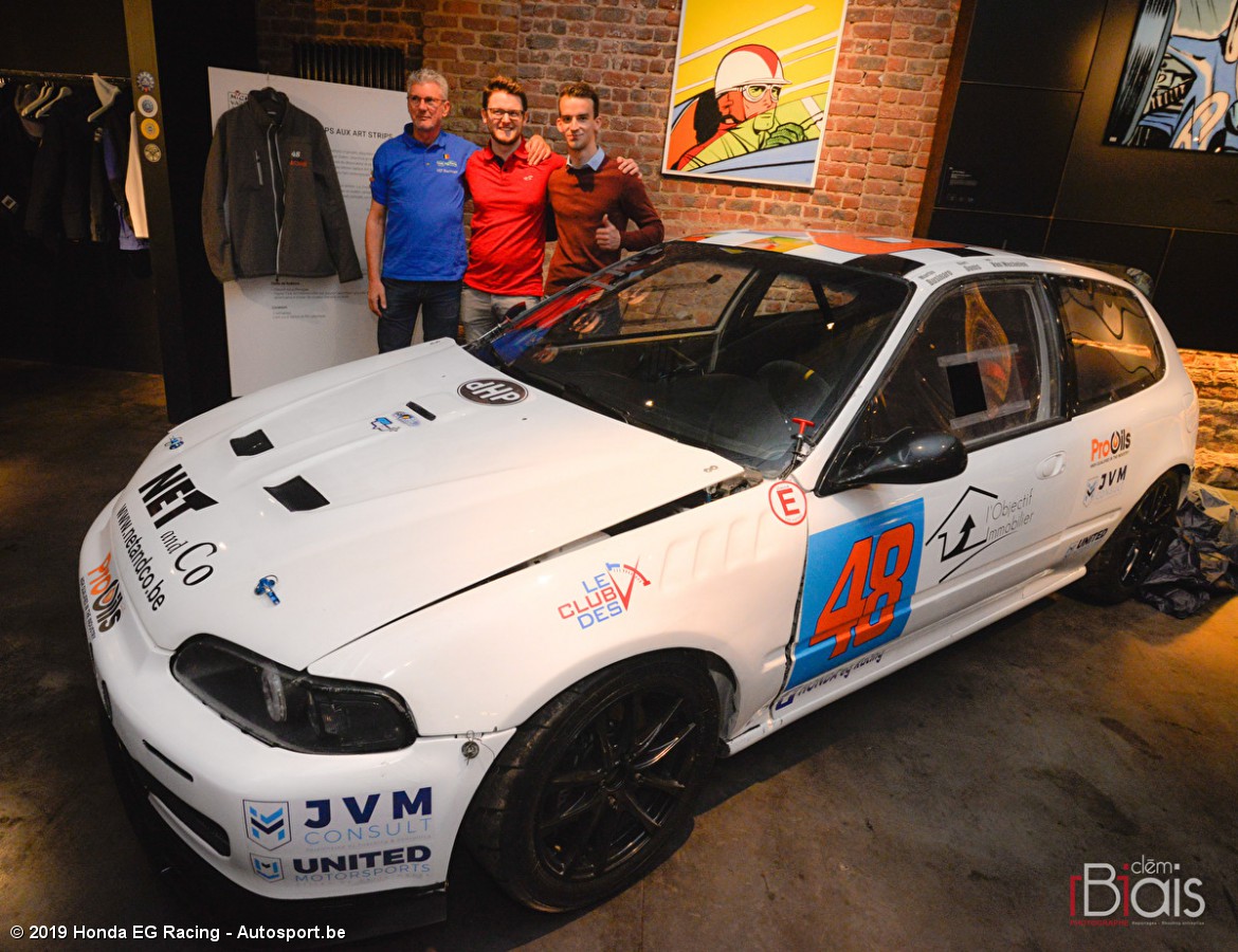 Honda EG Racing met twee wagens aan de start - Autosport.be