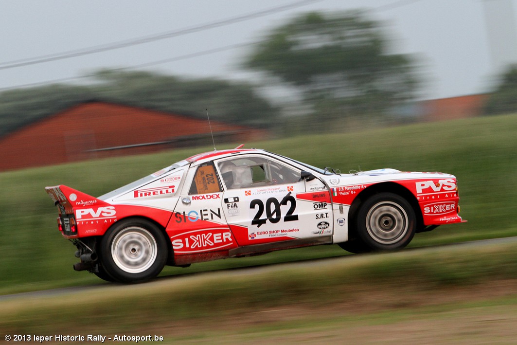 Ieper Historic Rally: Een Grand Cru met drie Lancia's 037 en duel ...