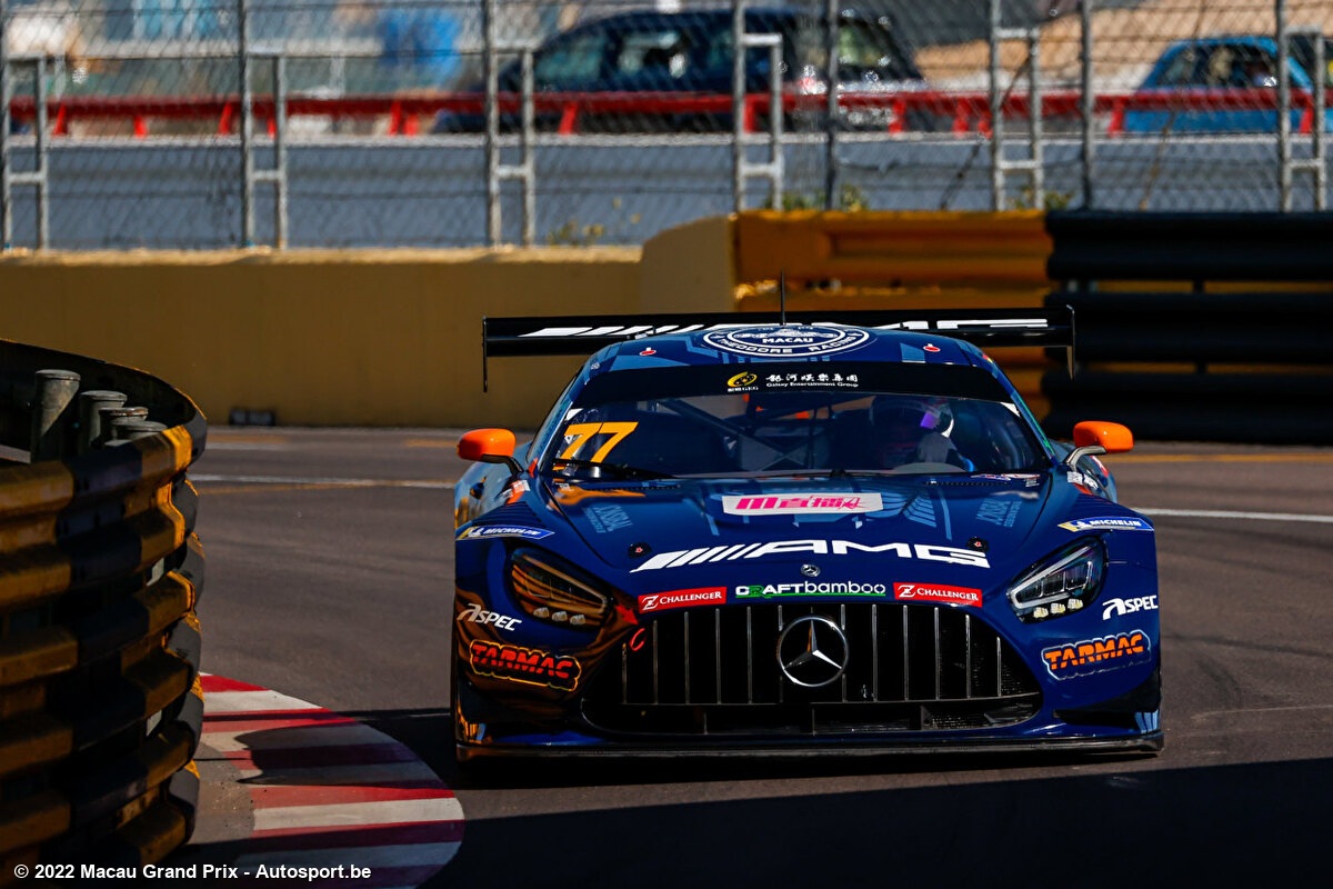 Macao: Maro Engel leidt Mercedes 1-2 in kwalificatierace - Autosport.be