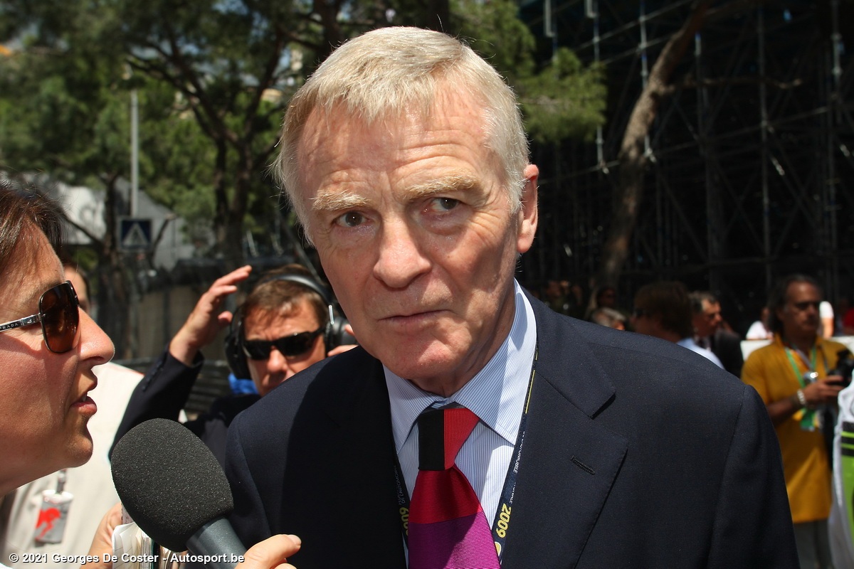 Max Mosley overleden - Autosport.be
