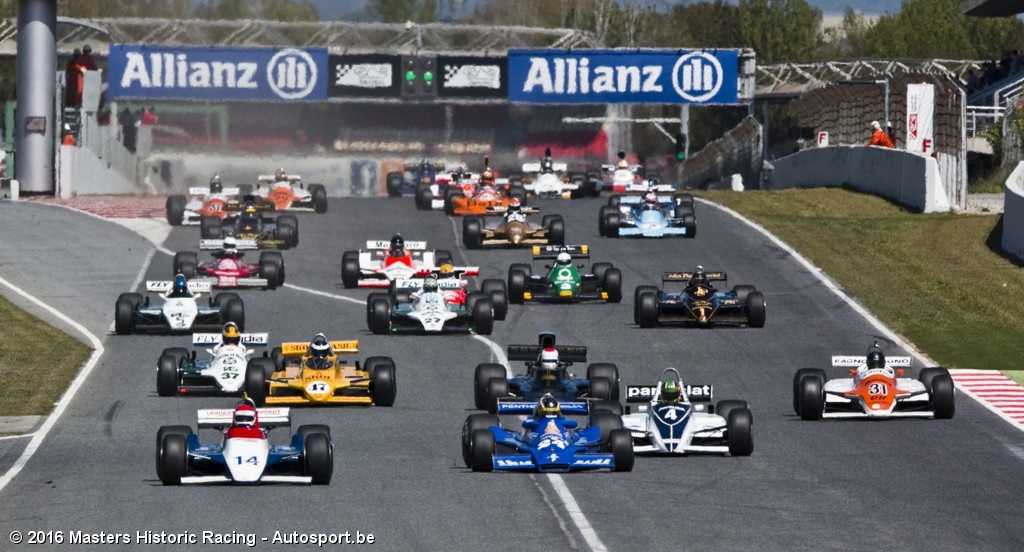 Masters Historic Racing & Belcar: Dit weekend 24 formule 1 bolides op ...