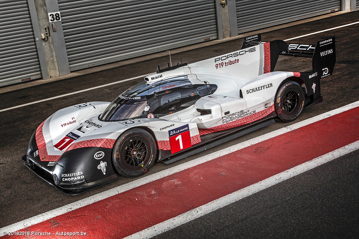 Neel Jani breekt ronderecord Spa met Porsche 919 Hybrid Evo - Autosport.be