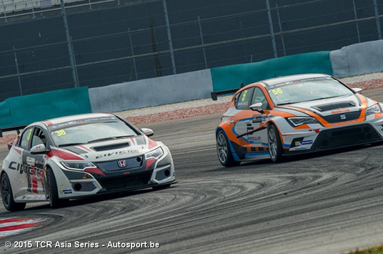 Asia Racing Team domineert TCR Asia Series-opener in Sepang - Autosport.be