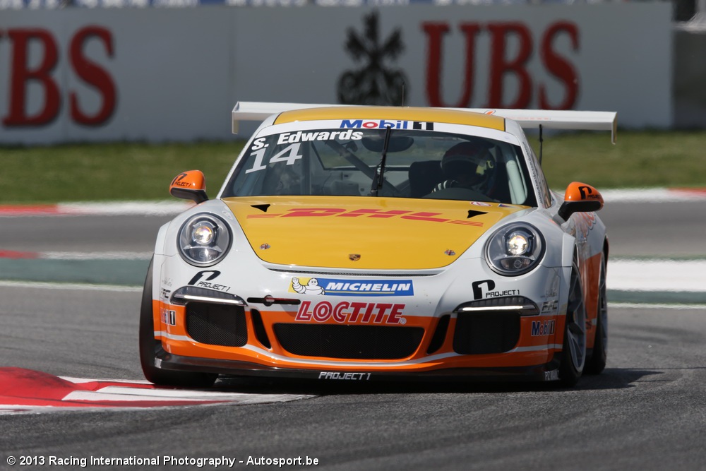 Porsche Supercup: Spanje: Oppermachtige Sean Edwards gaat met de zege ...