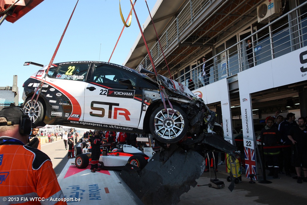 Marrakech: Chilton snelst in warm-up - hevige crash voor Boardman ...
