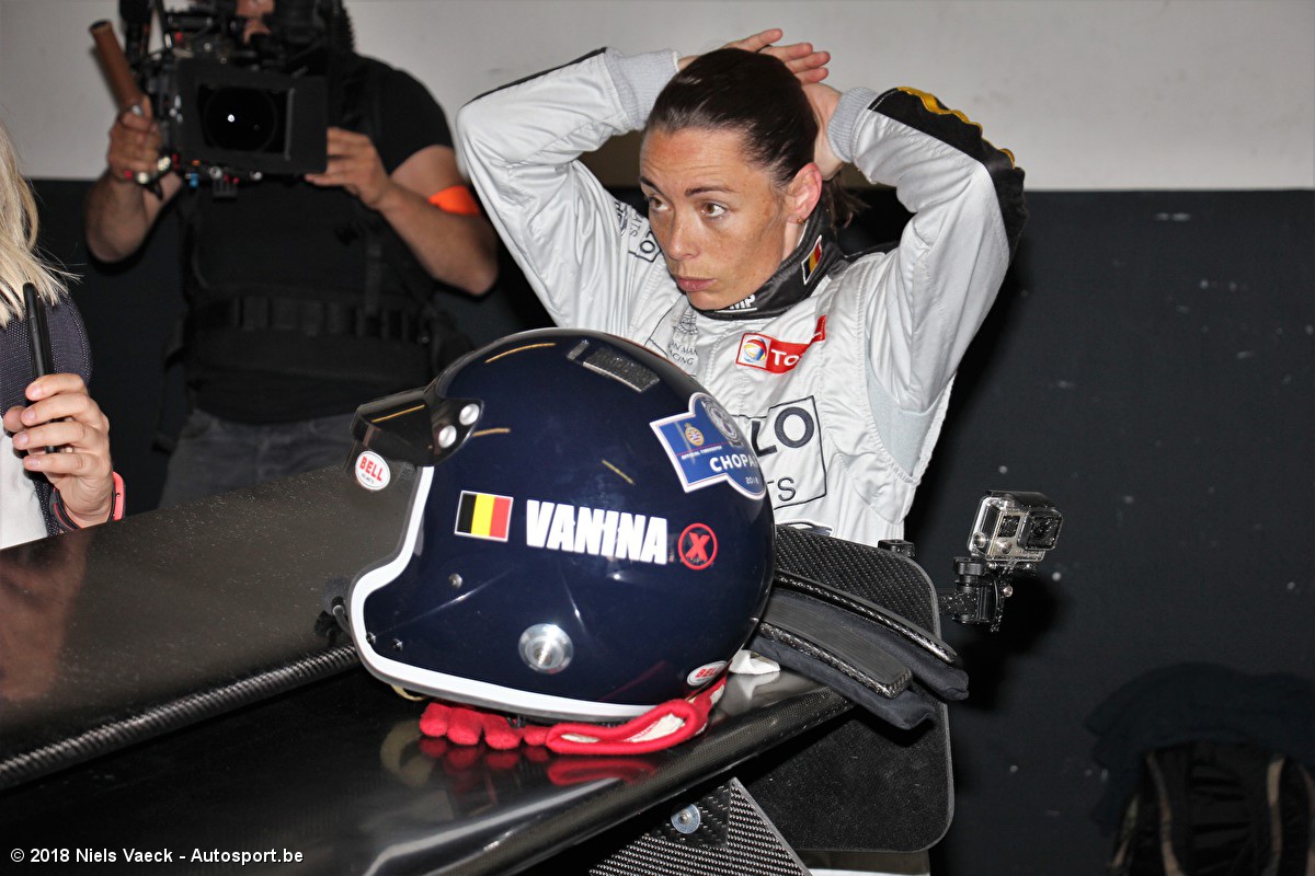 Vanina Ickx rijdt eerste meters met Gillet Vertigo PIKE’X PEAK op Circuit Zolder - Autosport.be