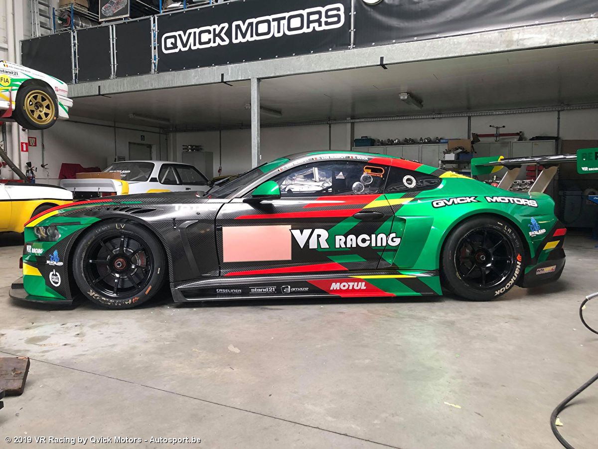 12H Spa: Generale repetitie voor VR Racing Mustang Marc 2 V8 - Autosport.be